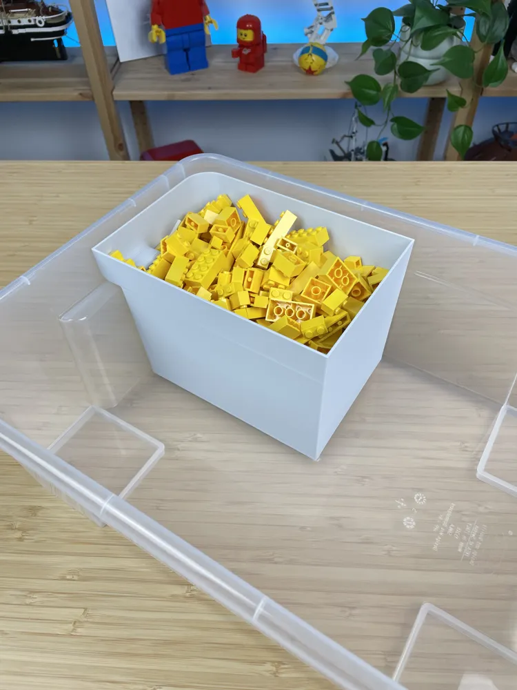 IKEA Samla organizers for danish plastic bricks by Tiago Catarino ...