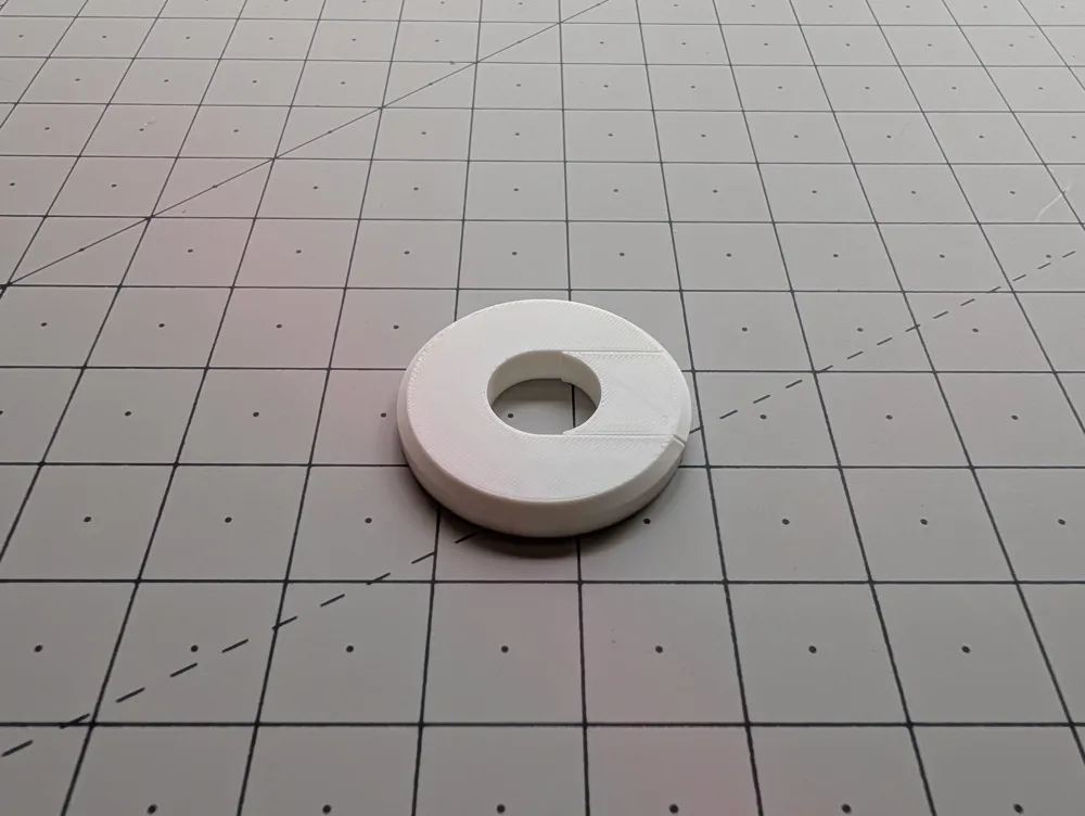 Split Flange Escutcheon for 0.5" Galvanized Pipe - Free 3D Print Model ...