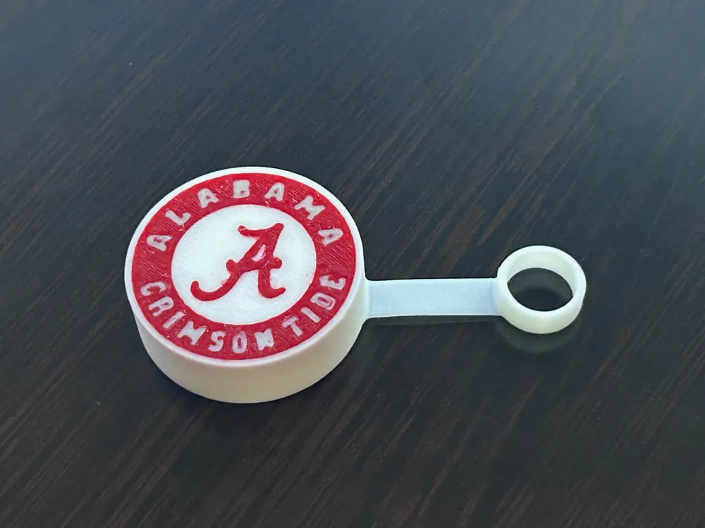University of Alabama Stanley Straw Topper by cmcraig2 MakerWorld ...