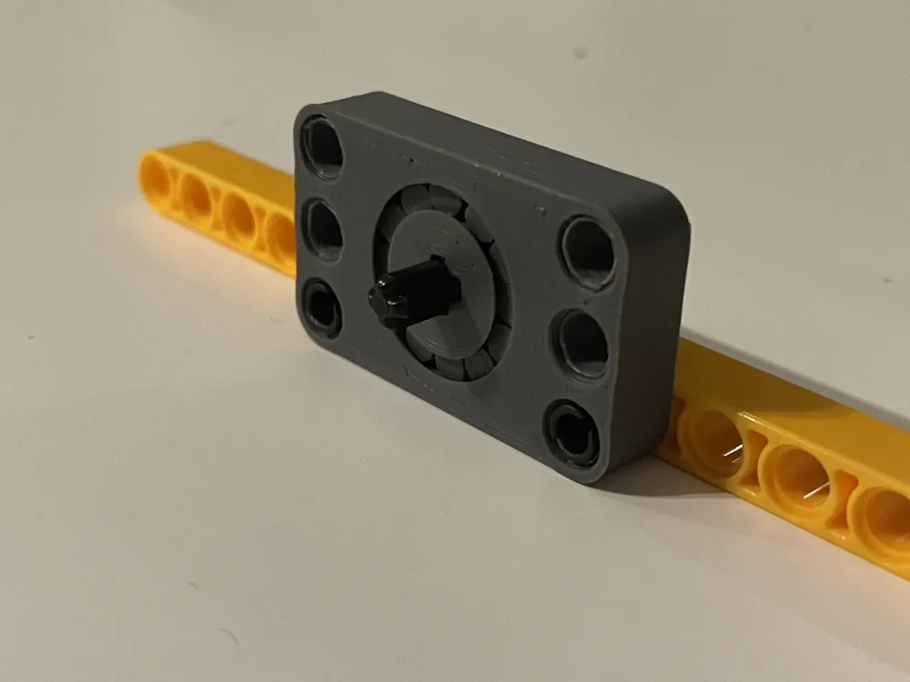 LE60 Technic brick bearing block - Free 3D Print Model - MakerWorld