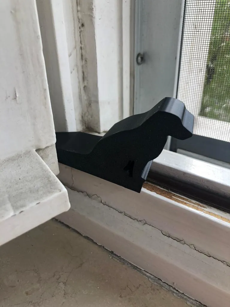 Door and window wedge/stopper dog shape by PzKpfW - MakerWorld