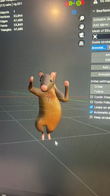 Cute Dancing Rat by nitsirc MakerWorld: Download Free 3D Models