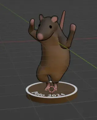 Cute Dancing Rat by nitsirc MakerWorld: Download Free 3D Models