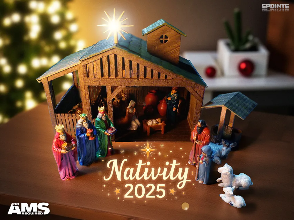 High Quality Details Christmas Nativity Scene 2025 - Free 3D Print ...