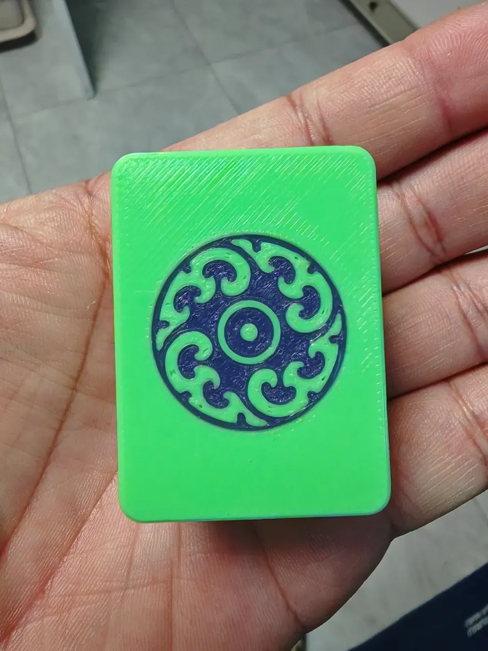 Number 46 Standard Mahjong Tiles (Back Design) by sofian.xu MakerWorld ...