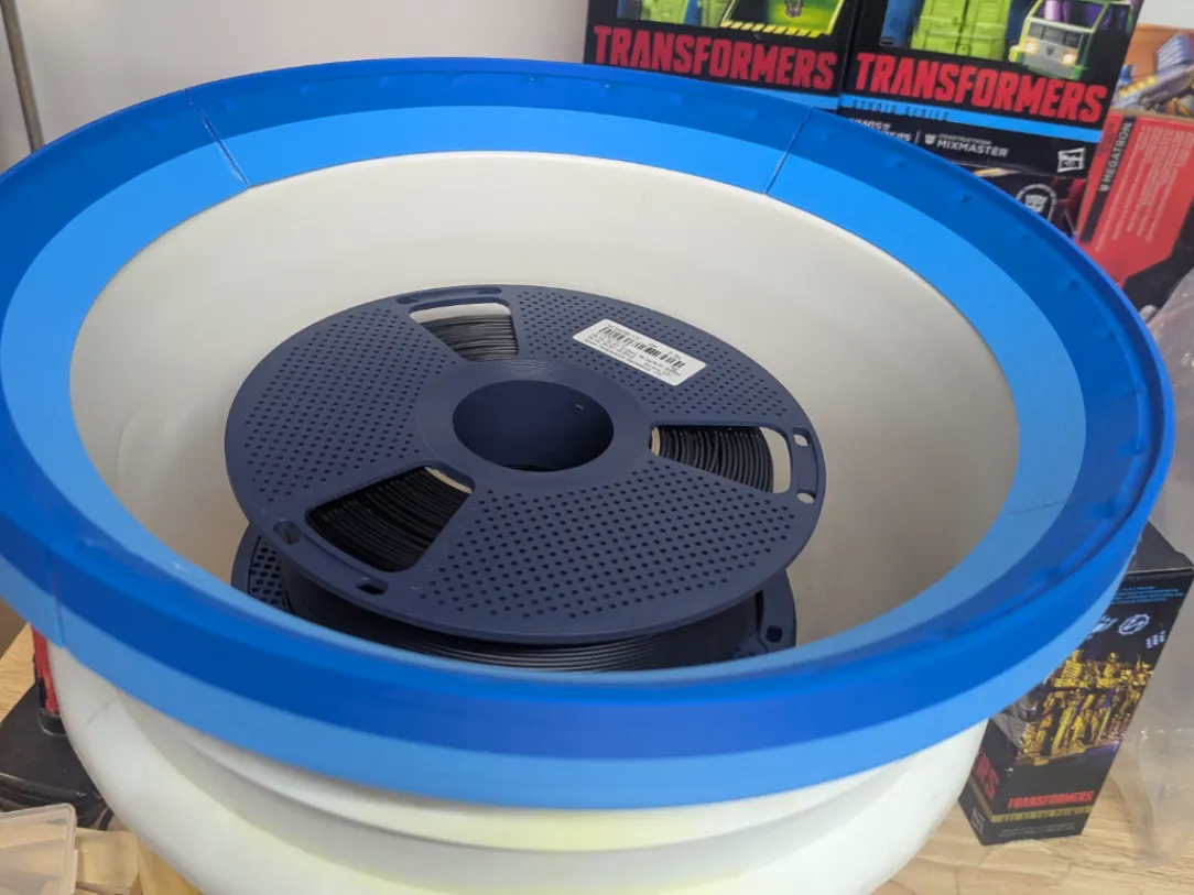 Filament Dryer Bucket Flange - Free 3D Print Model - MakerWorld