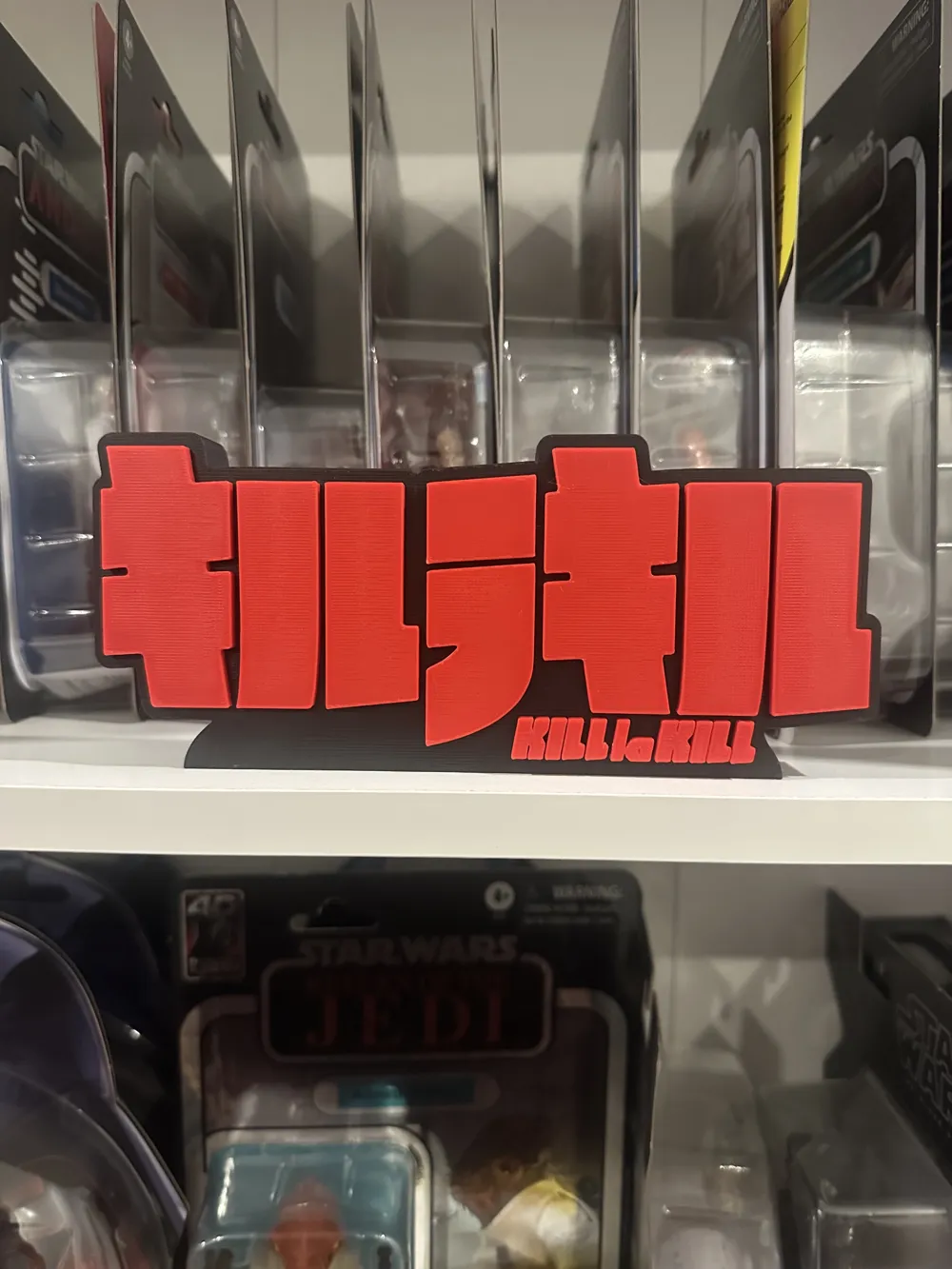 Kill la Kill Desk Sign / Logo - Free 3D Print Model - MakerWorld
