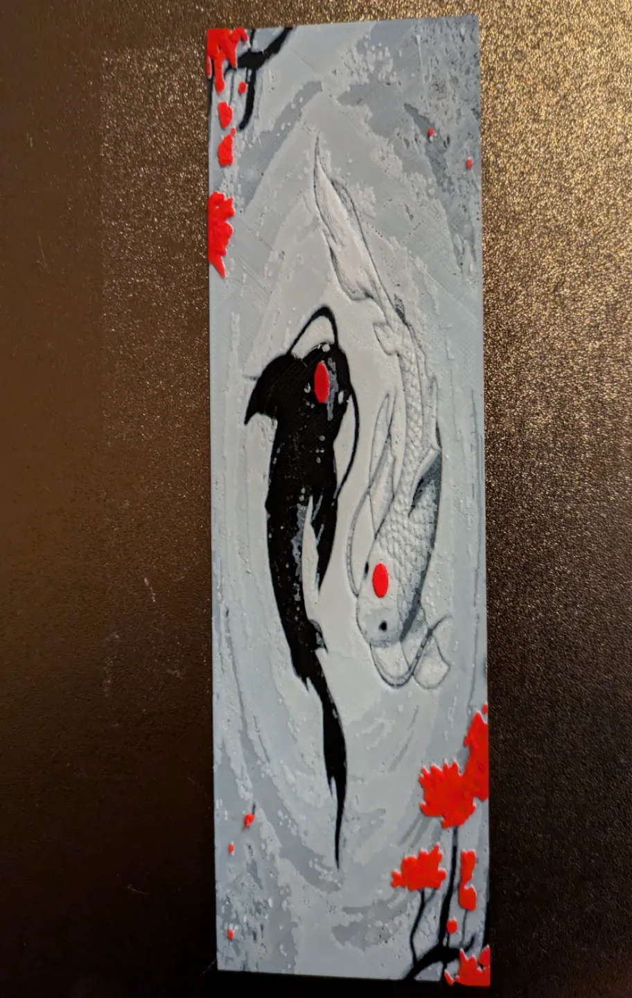 koi fish bookmark by DeathbyX - MakerWorld