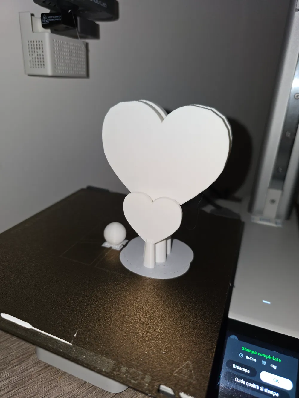 Heart-shaped ping pong paddle by snake3d - MakerWorld