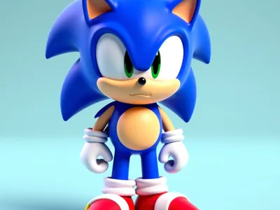 Sonic 3d print model download - MakerWorld