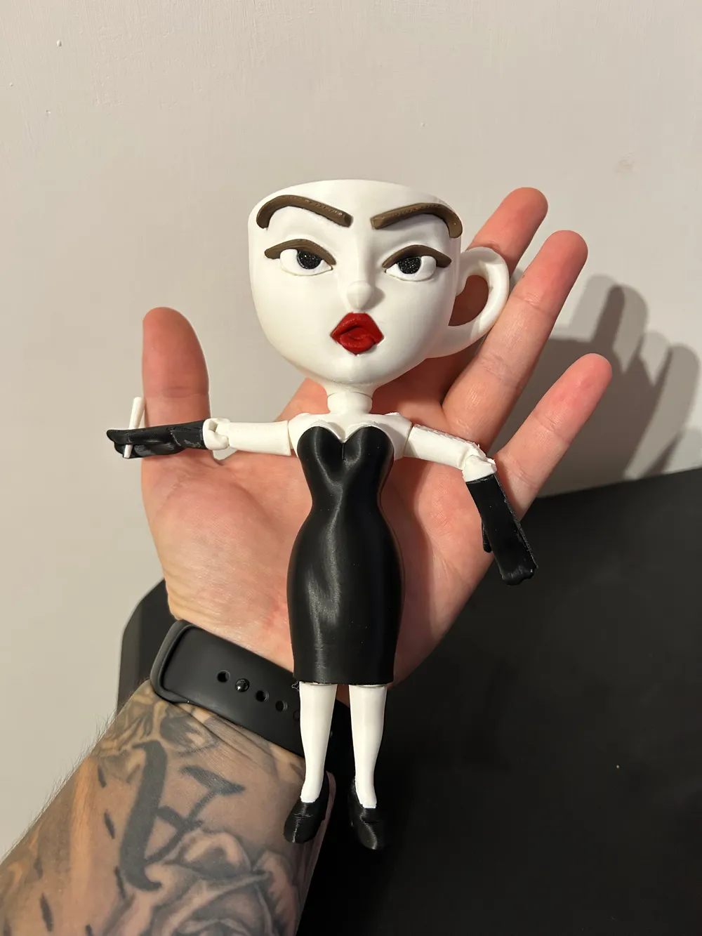 Espressona signora Articulated toy by Dano98 MakerWorld: Download Free ...