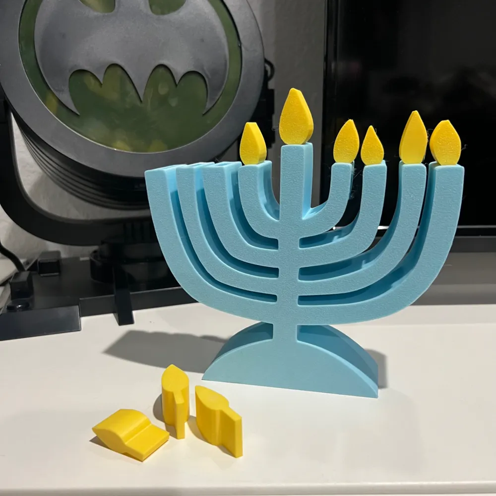 Menorah game by wifeofbat - MakerWorld