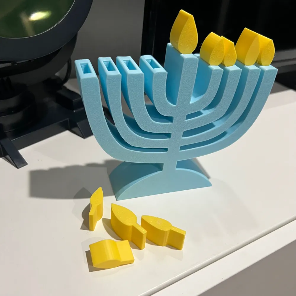 Menorah game by wifeofbat - MakerWorld