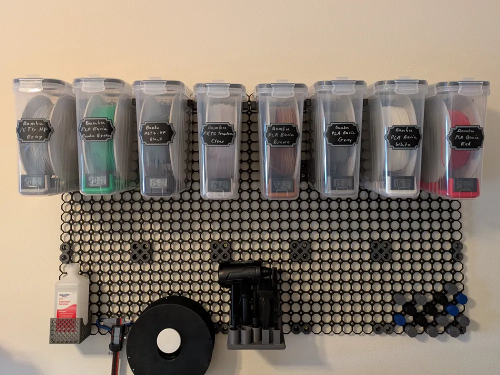 Spool Box Holder for Multiboard by RobRosenblum - MakerWorld