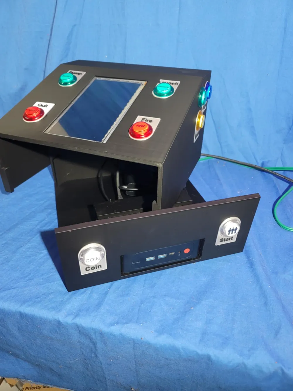 Pinball 2 Go 便携式VPX视觉未来FX系统 来自 DopaJohn MakerWorld：免费下载 3D 模型