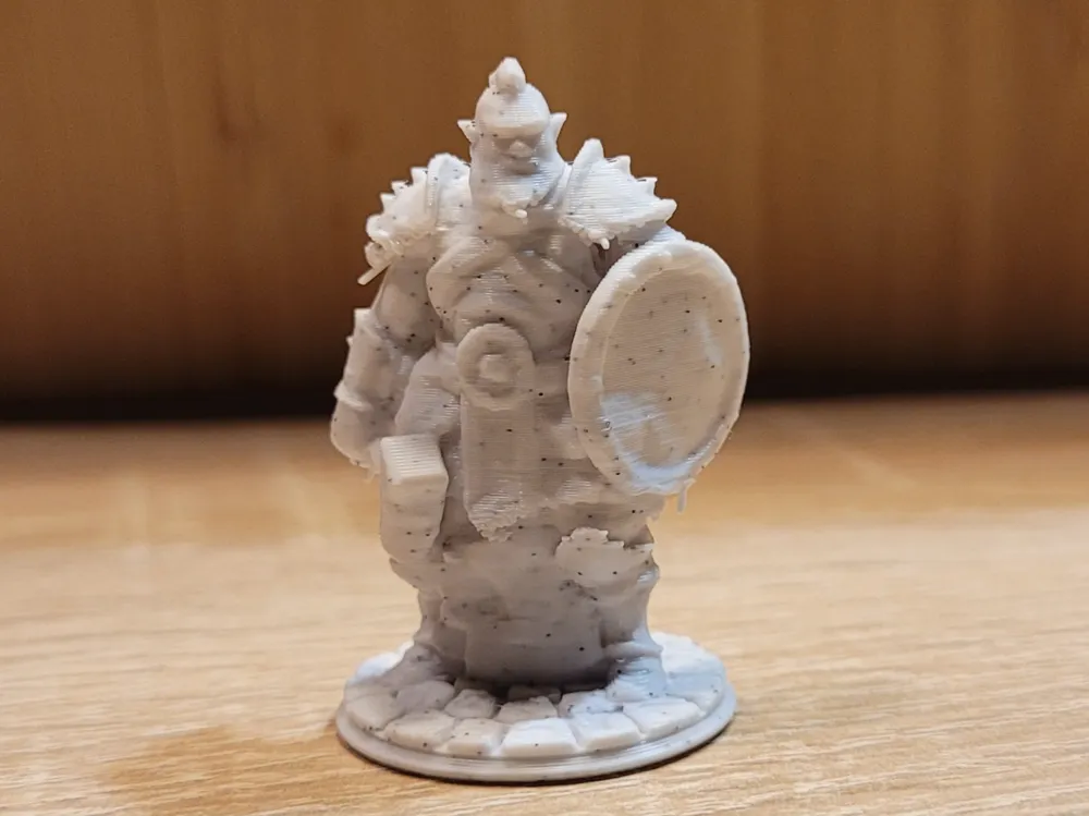 Vorak / Support Free! / Half-Orc Warrior - Free 3D Print Model - MakerWorld
