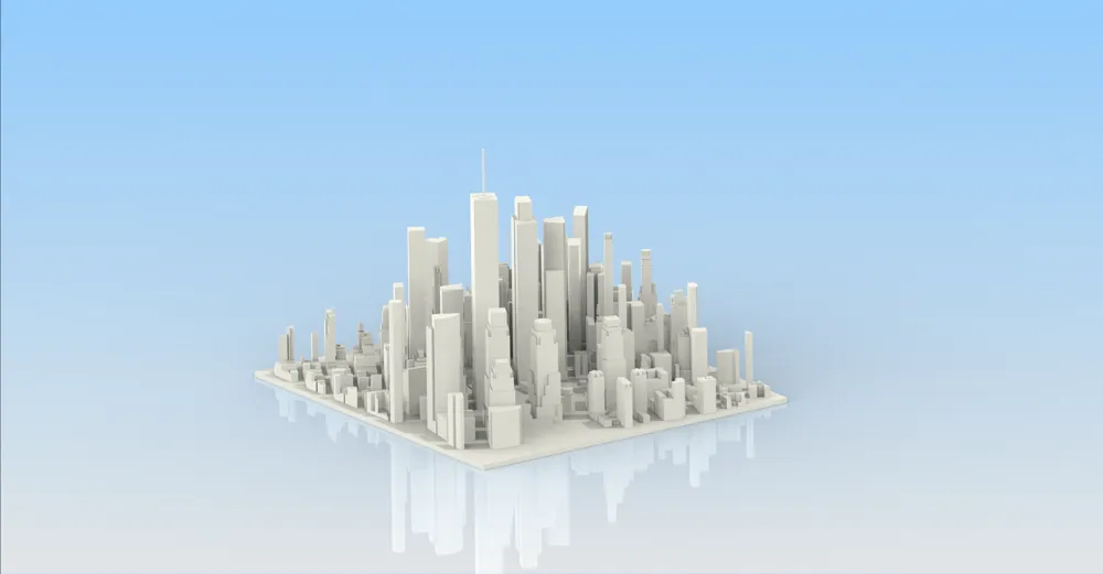 New York 1:6,000 Scale by Exponant MakerWorld: Download Free 3D Models