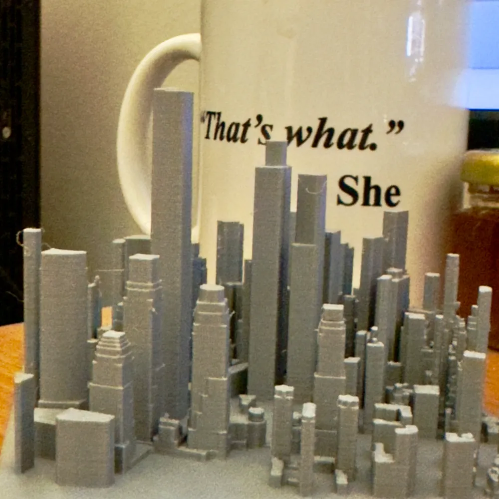 New York 1:6,000 Scale by Exponant MakerWorld: Download Free 3D Models