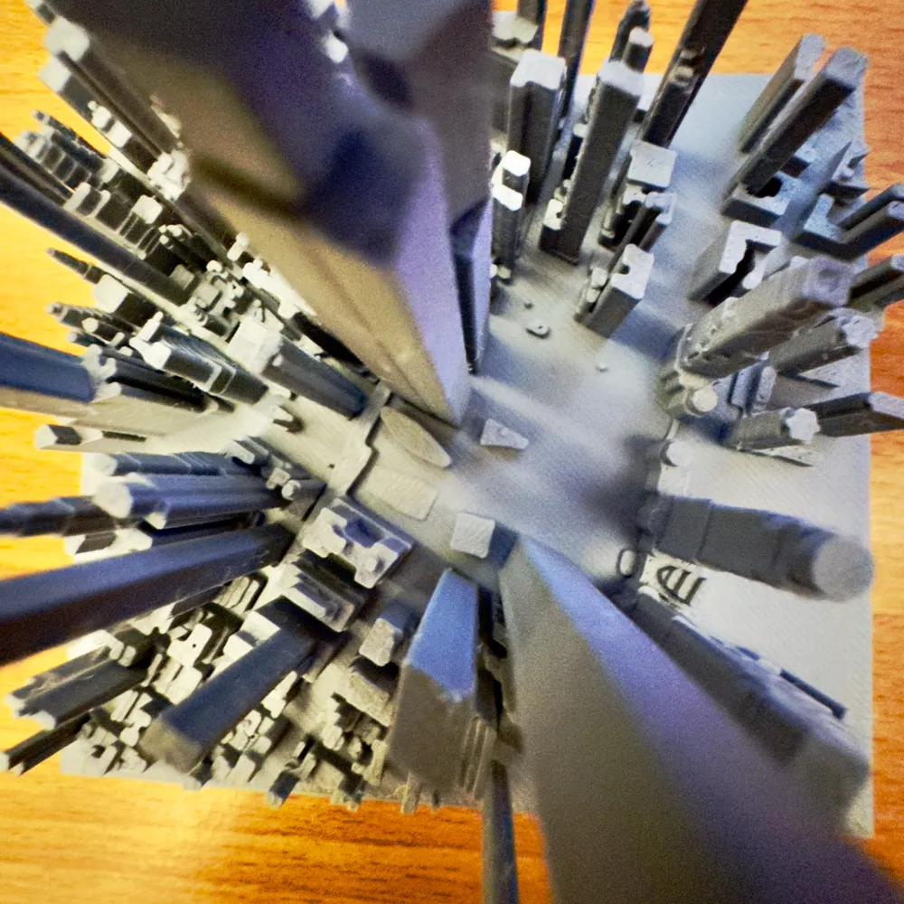 New York 1:6,000 Scale by Exponant MakerWorld: Download Free 3D Models