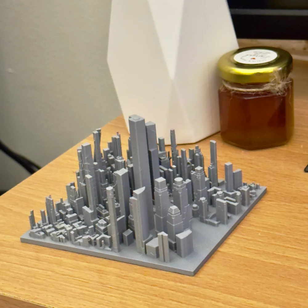 New York 1:6,000 Scale by Exponant MakerWorld: Download Free 3D Models