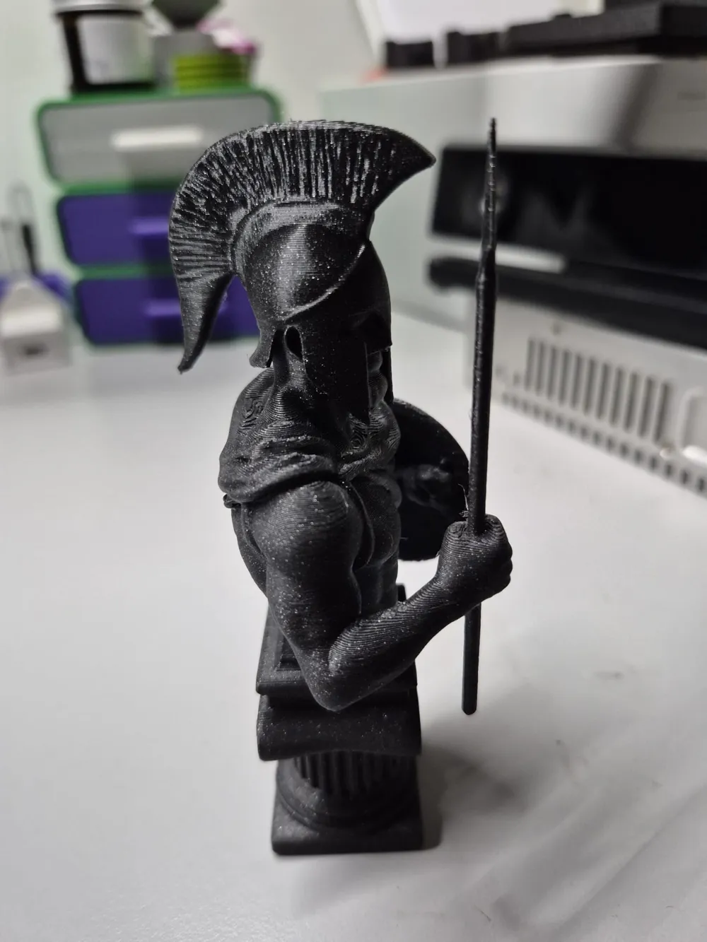 The spirit of sparta bust - Free 3D Print Model - MakerWorld