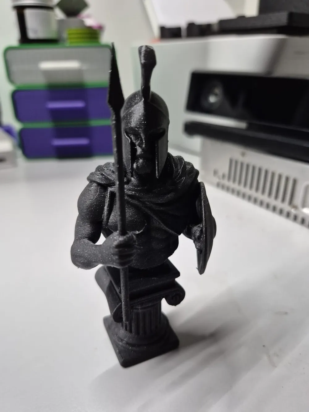 The spirit of sparta bust - Free 3D Print Model - MakerWorld