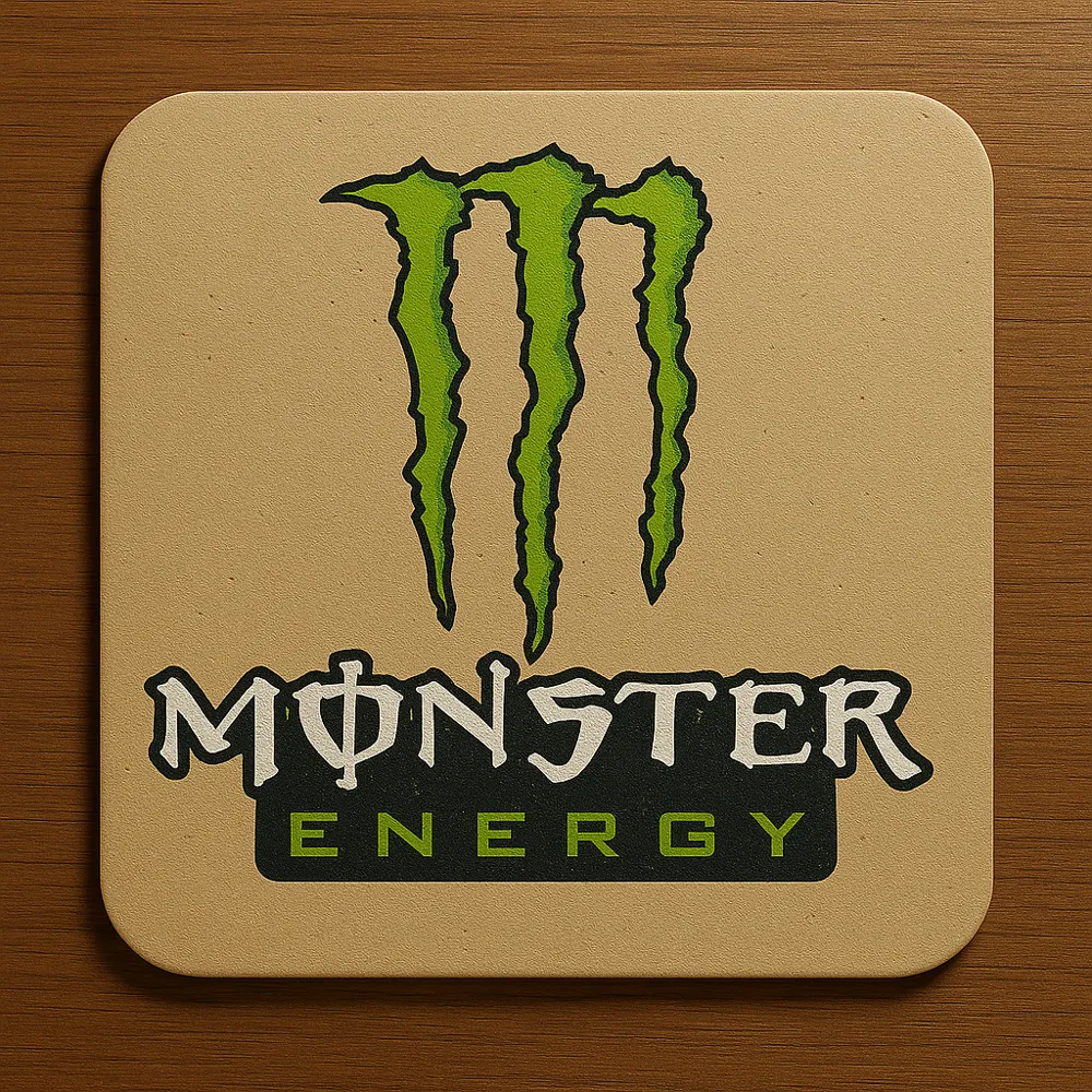 Monster Energy Coaster by 3DPrintsForYou MakerWorld: Download Free 3D ...
