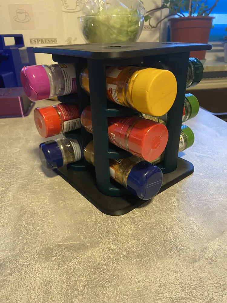 Modular 3D Spice Rack – stackable & expandable - Free 3D Print Model ...