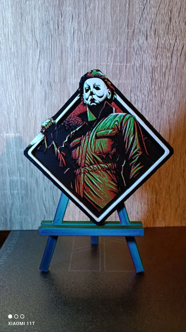 michael myers hueforge by KO Additive Labo MakerWorld: Download Free 3D ...