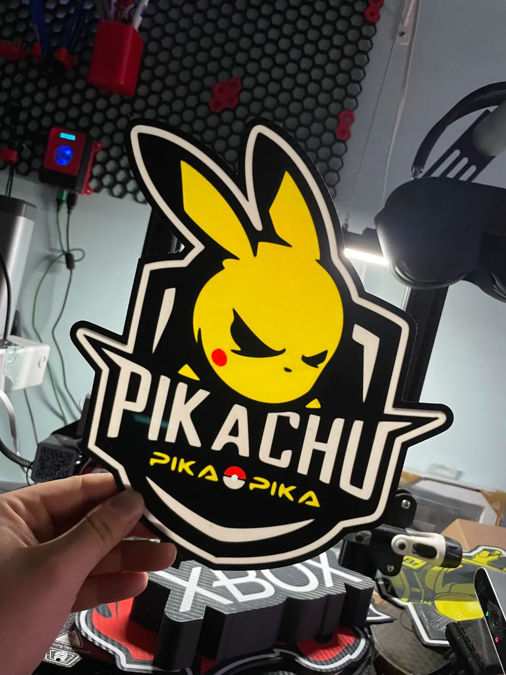 Pika Pika Pikachu Pokemon Lightbox by Nik - MakerWorld
