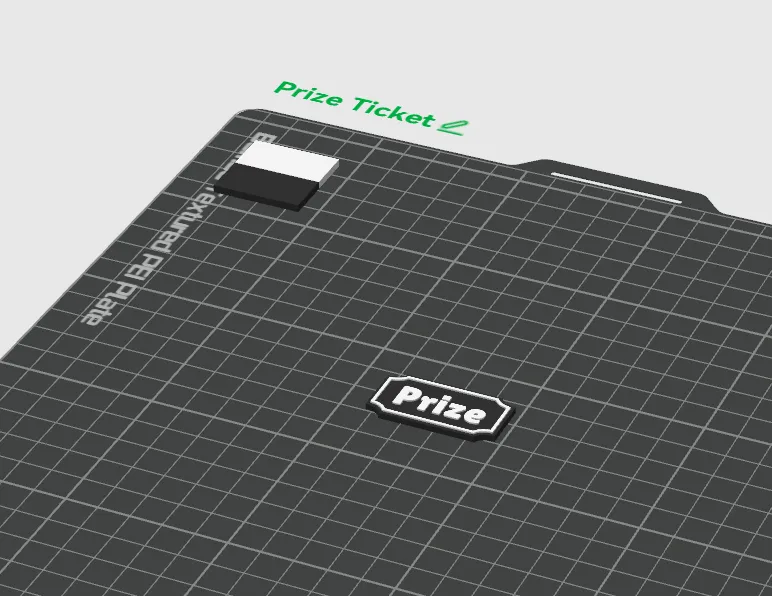 Prize Ticket by AuroraValeDesignsMakerWorld: Download Free 3D Models