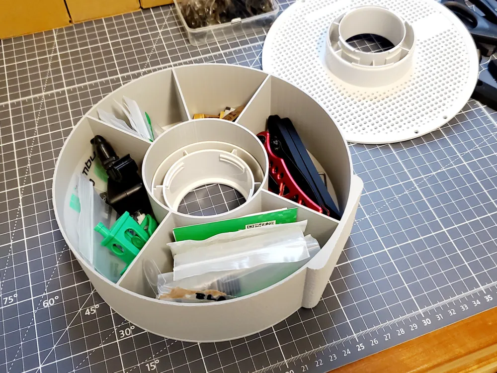 Bambu Lab Empty Spool Storage Container by Dan MakerWorld: Download ...