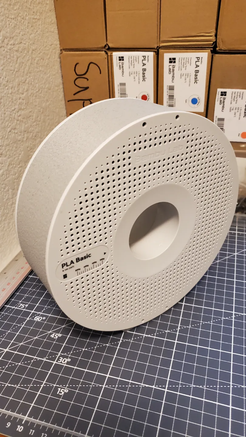 Bambu Lab Empty Spool Storage Container by Dan MakerWorld: Download ...