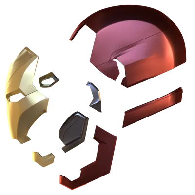 VEK3D Iron Man MK 46 Helmet by VEK_3D MakerWorld: Download Free 3D Models