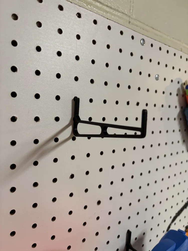 Parametric Pegboard Hooks - for Nerf Guns - Free 3D Print Model ...