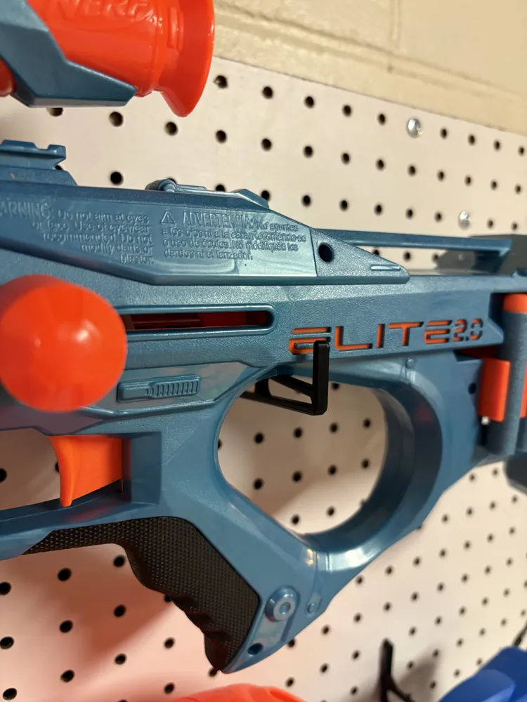 Parametric Pegboard Hooks - for Nerf Guns - Free 3D Print Model ...