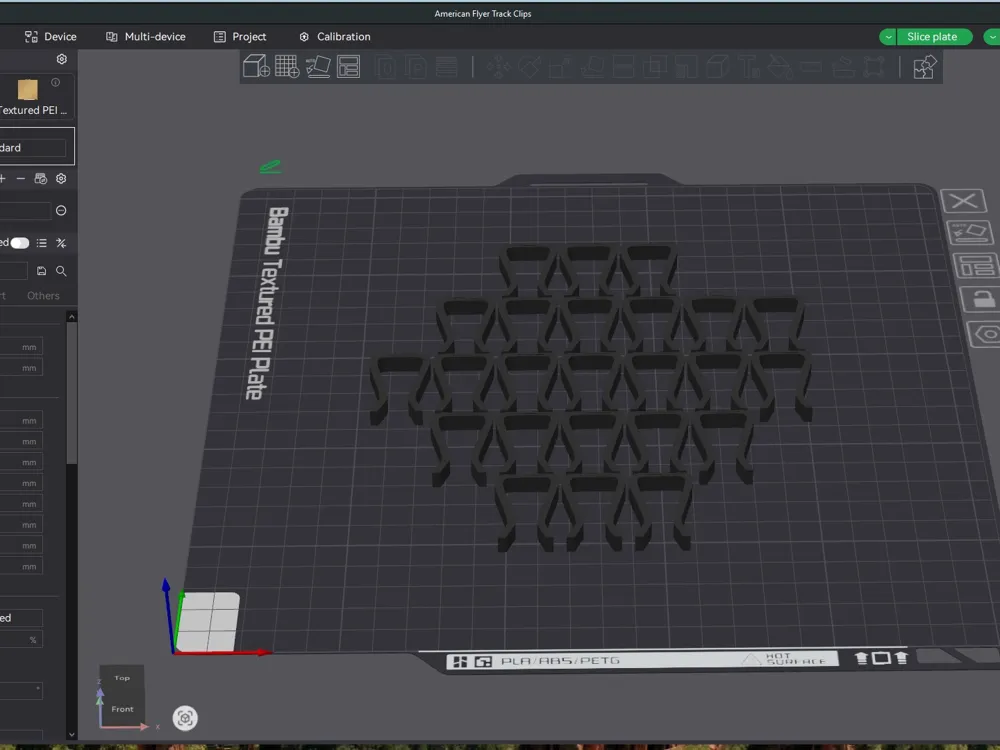 American Flyer Track Clip - Free 3D Print Model - MakerWorld