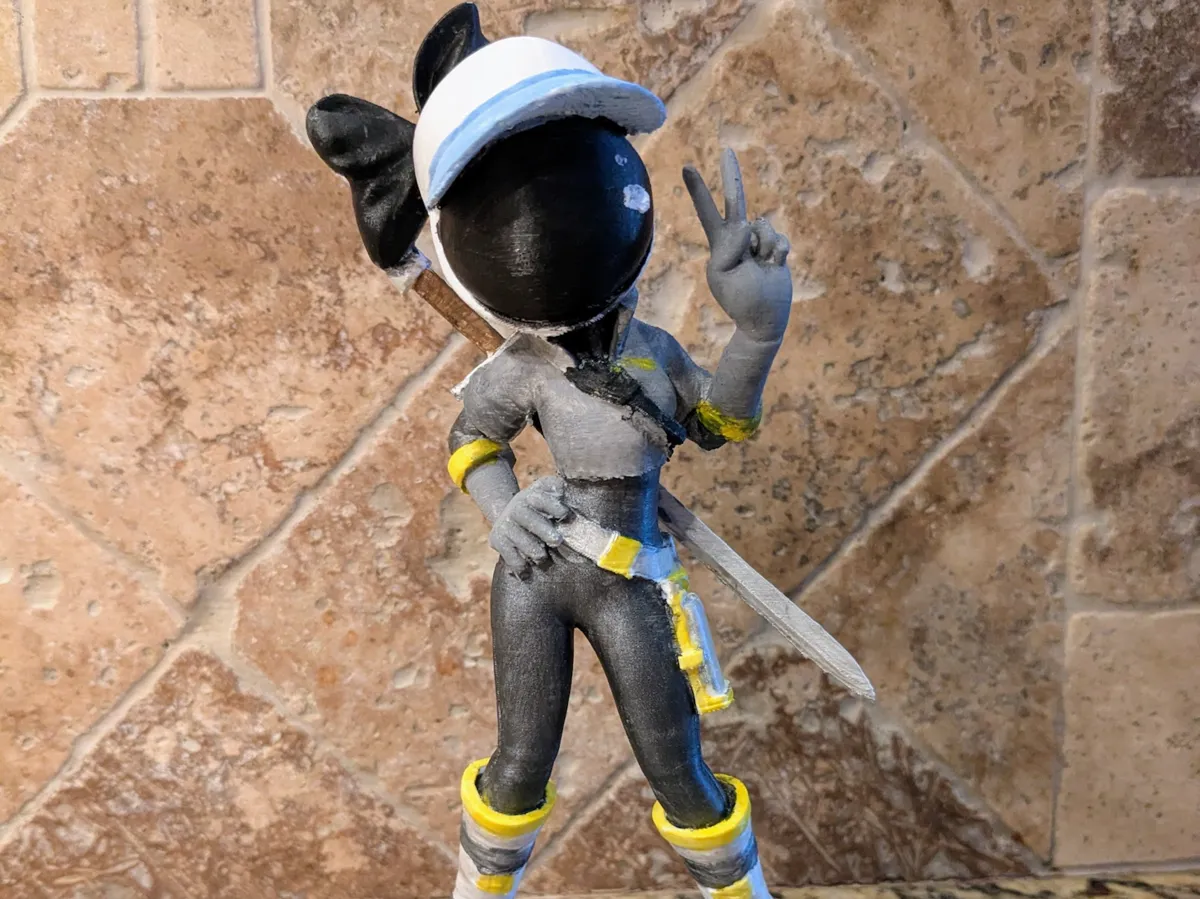 Tessa James Elliott - Spacesuit - Murder Drones 7" - Free 3D Print ...