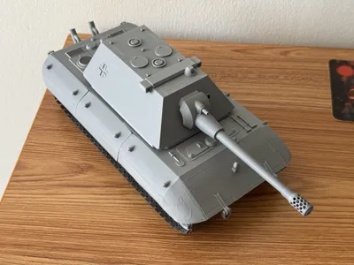 E100 Super Heavy Tank 1:35 Germany World War II by Bavaria_3D Tanks ...