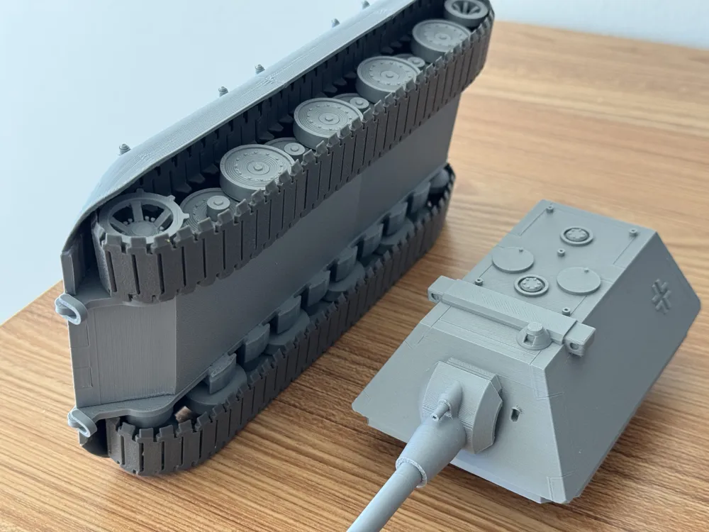 E100 Super Heavy Tank 1:35 Germany World War II by Bavaria_3D Tanks ...