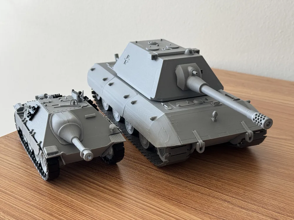 E100 Super Heavy Tank 1:35 Germany World War II by Bavaria_3D Tanks MakerWorld: Download Free 3D ...