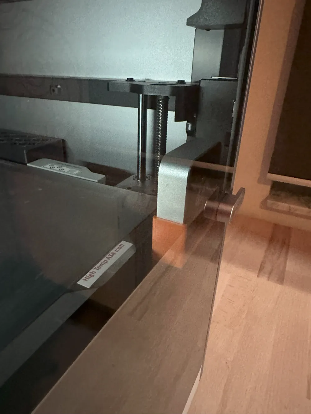 EVE Room VOC & humidity & temperature sensor mounted inside for Bambu ...