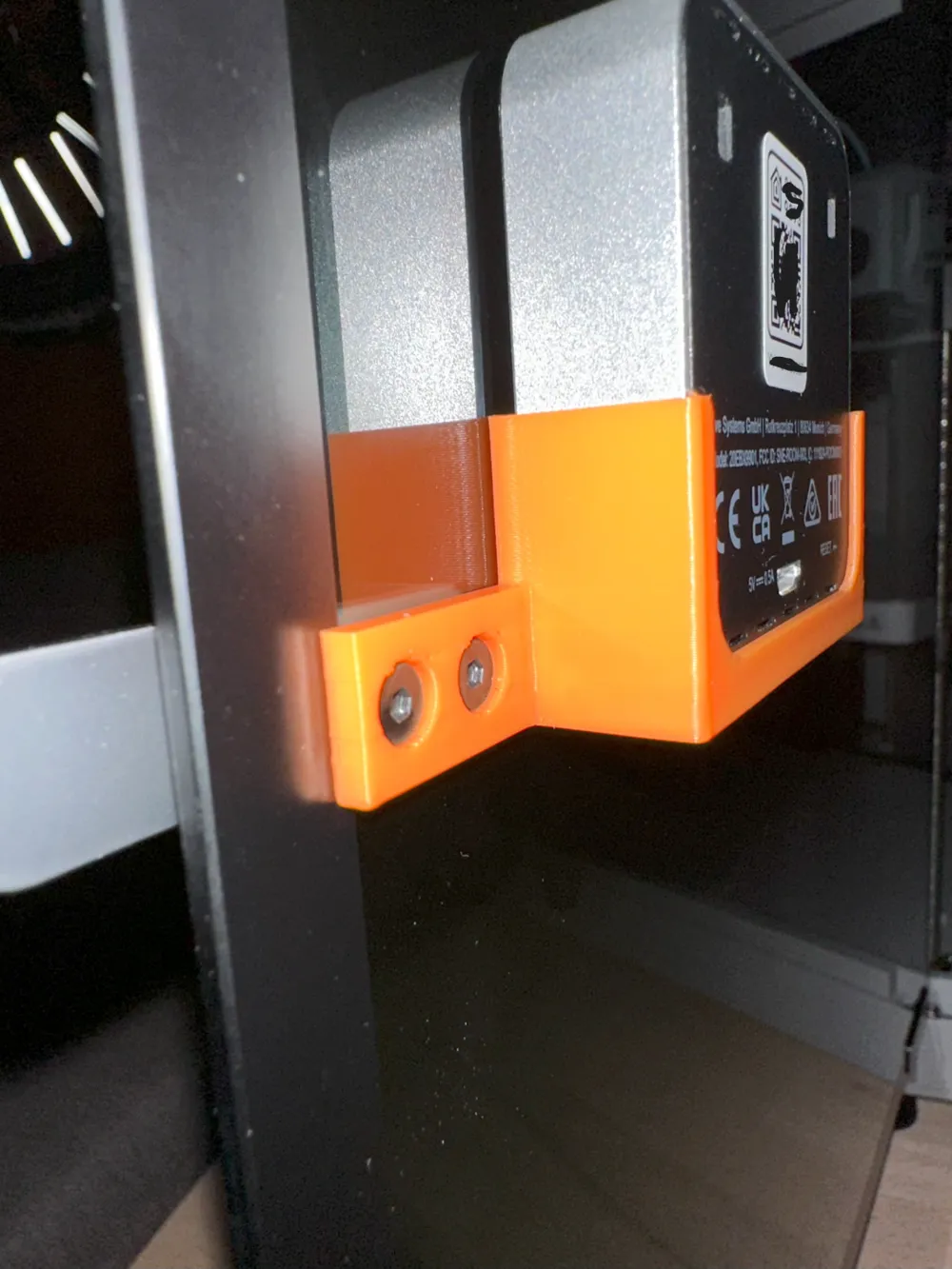 EVE Room VOC & humidity & temperature sensor mounted inside for Bambu ...