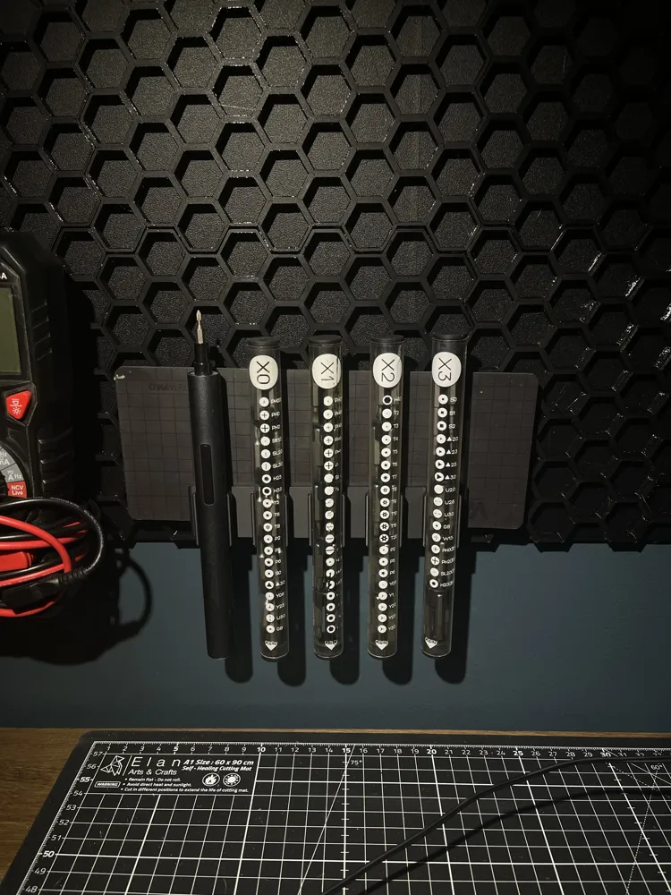 Wowstick F1+ honeycomb mount Remixed by Bastien - MakerWorld