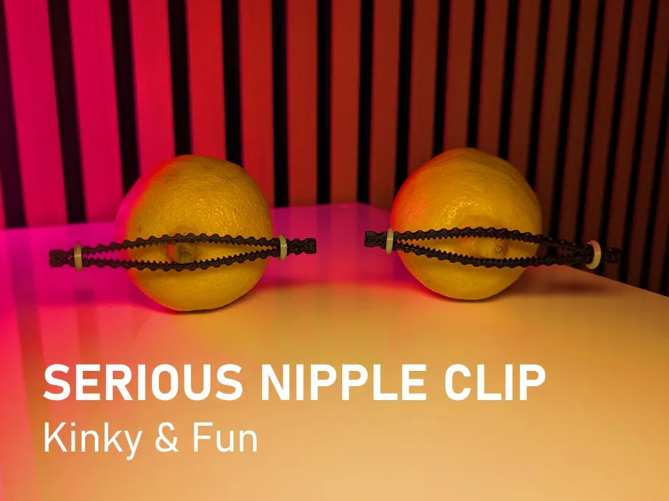 Serious Nipple Clip - Kinky & Fun by Kinky_Mistress - MakerWorld