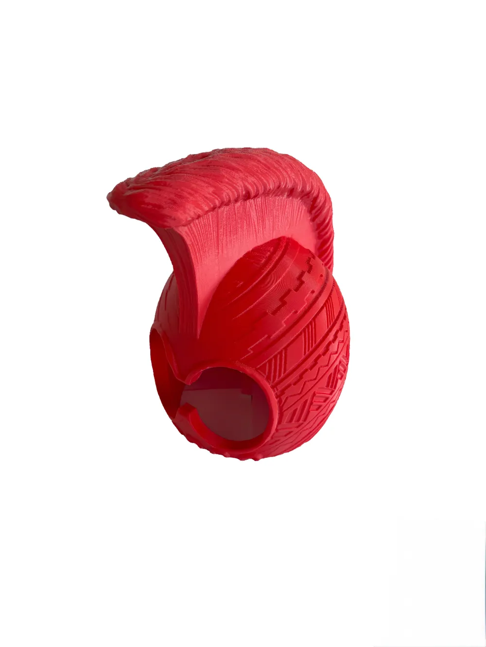 Tribal Design Hawaiian Ikaika Warrior Helmet by Atsui12 - MakerWorld