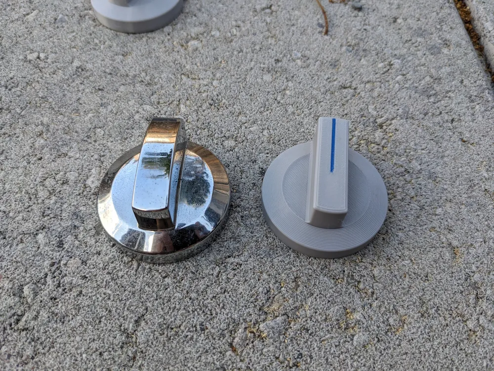 Turn knob repair for BBQ, stove, etc by SinkOrFloat MakerWorld ...