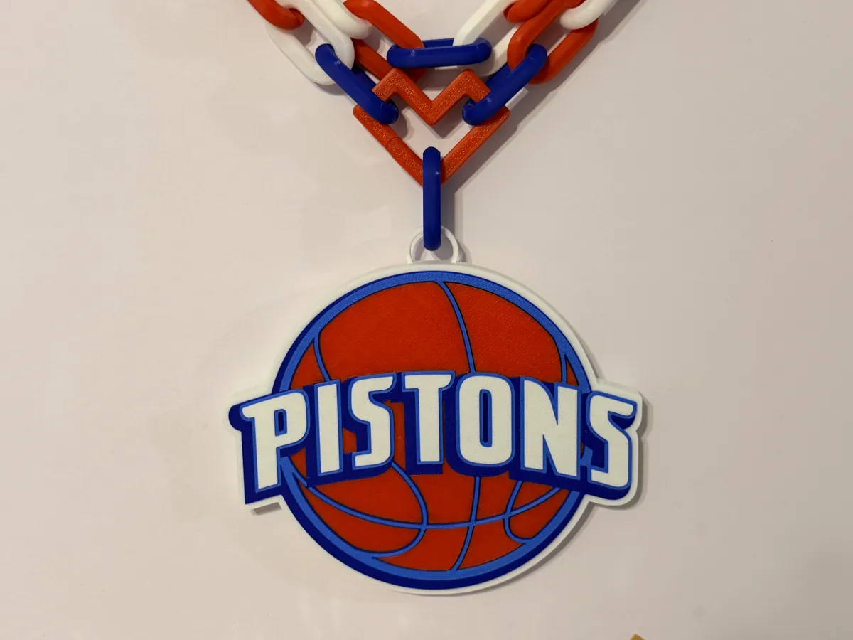 Detroit Pistons Hype Chain by DCREBELS MakerWorld: Download Free 3D Models