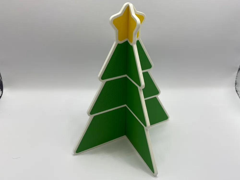 Christmas tree - slot-together by decdesign - MakerWorld
