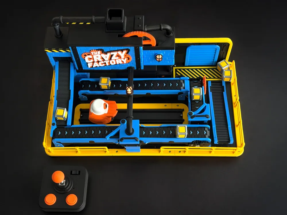 The Crazy Factory by Structales - Roadrunner4d MakerWorld: Download Free 3D Models